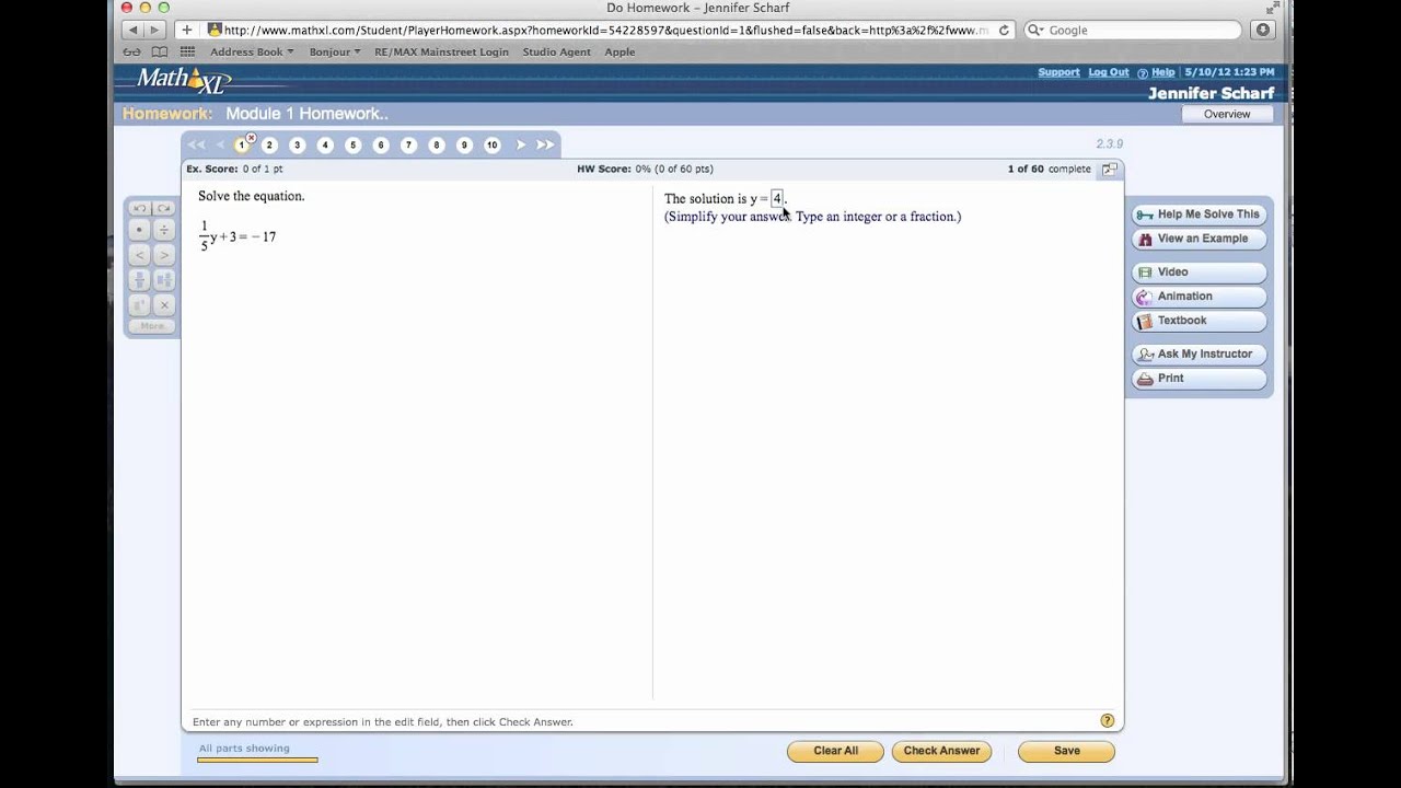 Intro to MathXL
