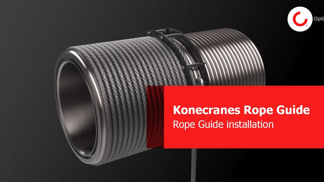 Konecranes Rope Guide installation