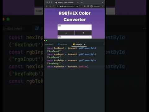 RGB/Hex Color Converter
