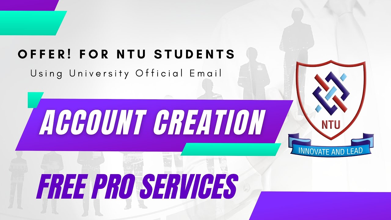 How to Create GitHub Account and Access Pro Services for NTU Students