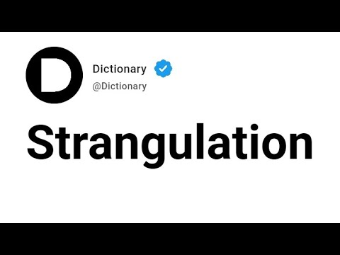 Strangulation Meaning In English