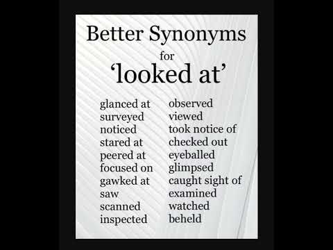 Improve Your Vocabular | Synonyms for the word 'Look at' #vocabulary #synonymswords #SHORTS #english