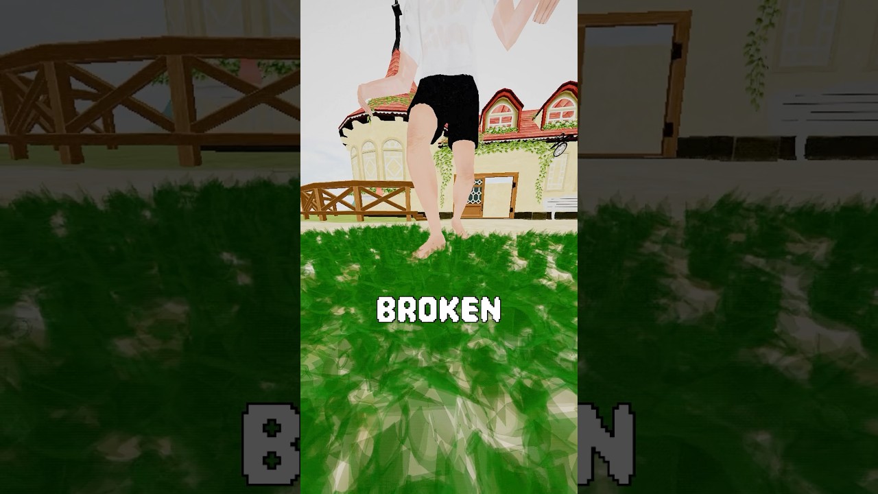 The physics trick to walk on broken glass 👣