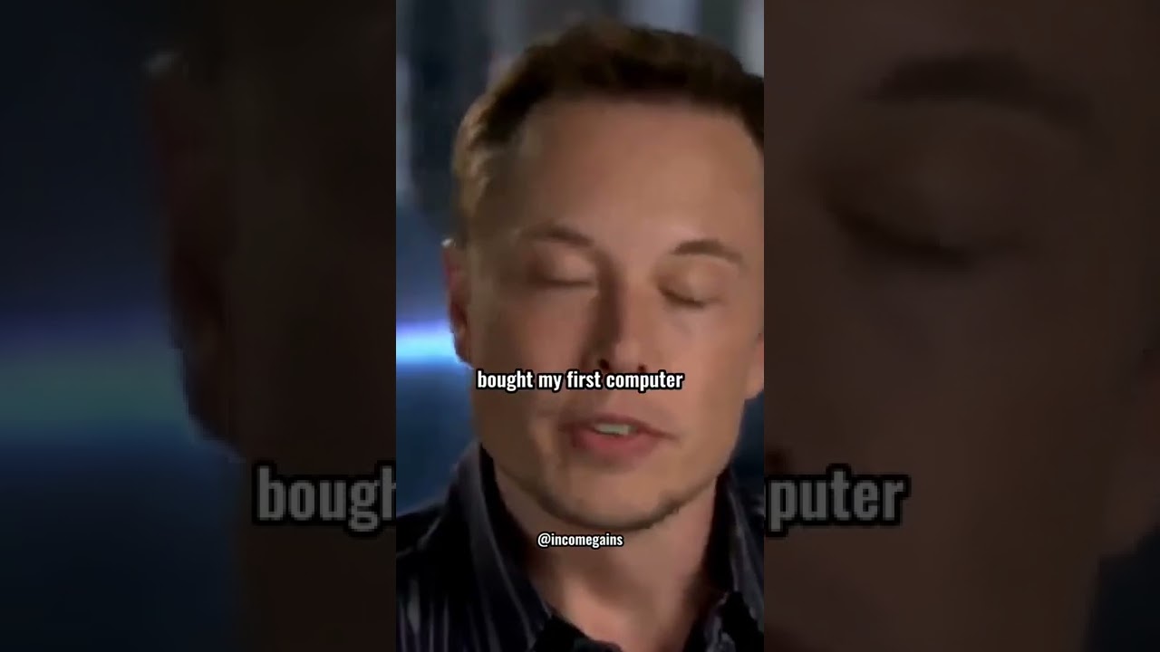 “I taught myself how to code at age 11 “ : Elon Musk  #shorts