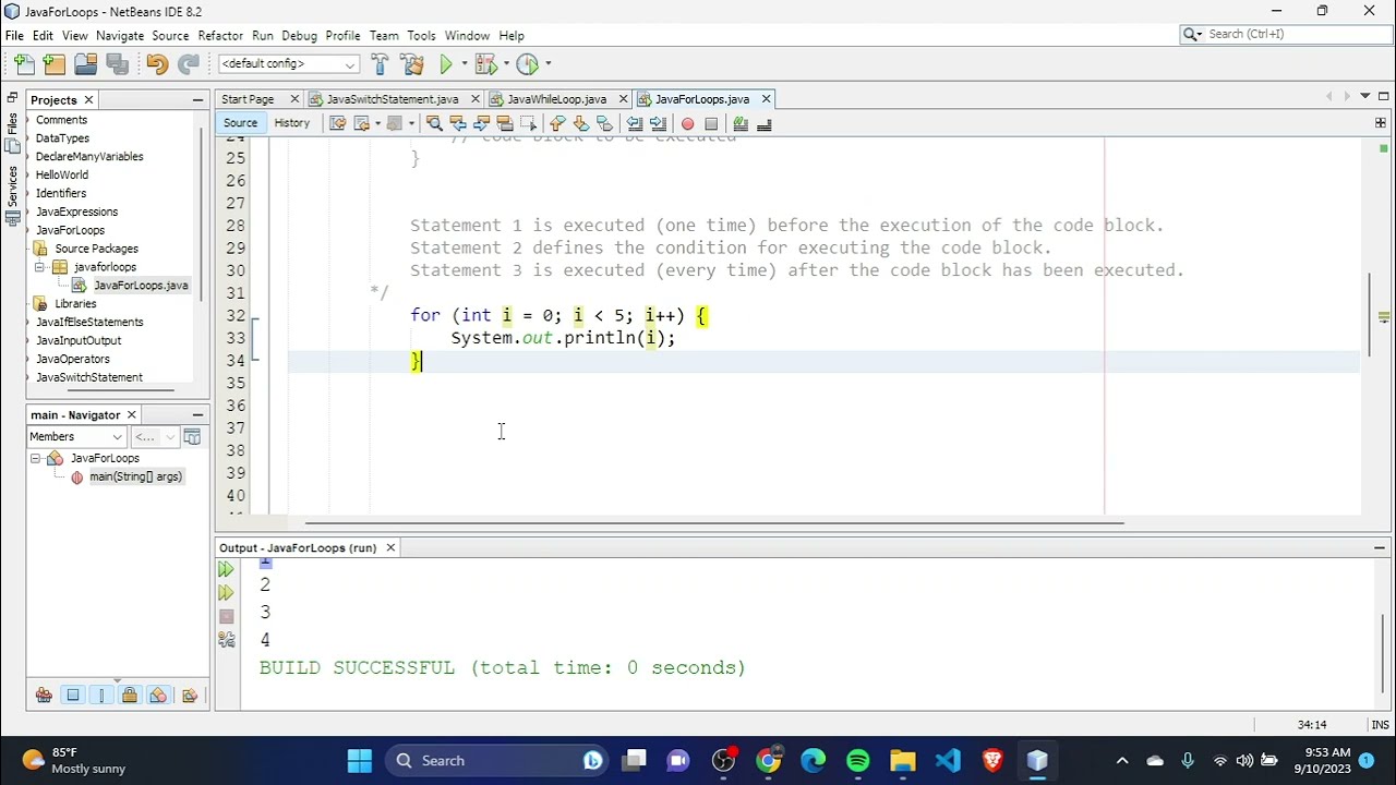 Java Part 21  - For loops in Java Tutorial