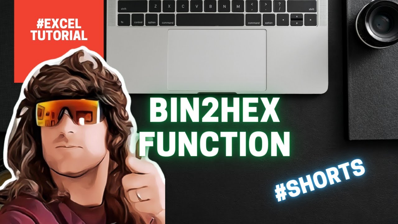 #shorts BIN2HEX function #microsoft #excel tutorial