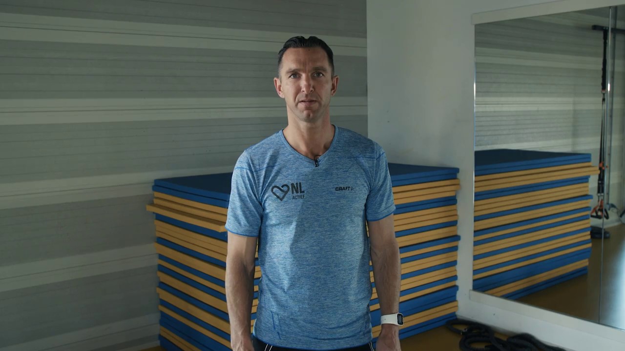 Superman oefening voor Core stability