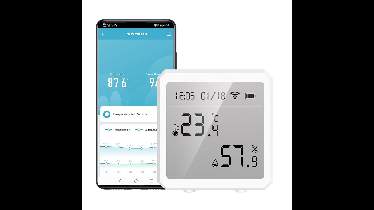 WiFi temperature sensor tutorial  video