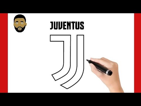 HOW TO DRAW JUVENTUS FOOTBALL LOGO
