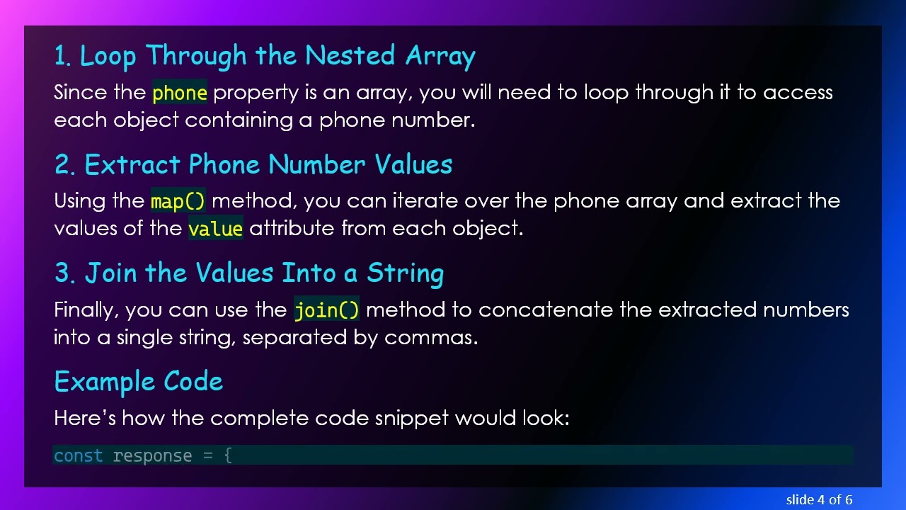 Accessing Nested Object JSON Arrays with JavaScript