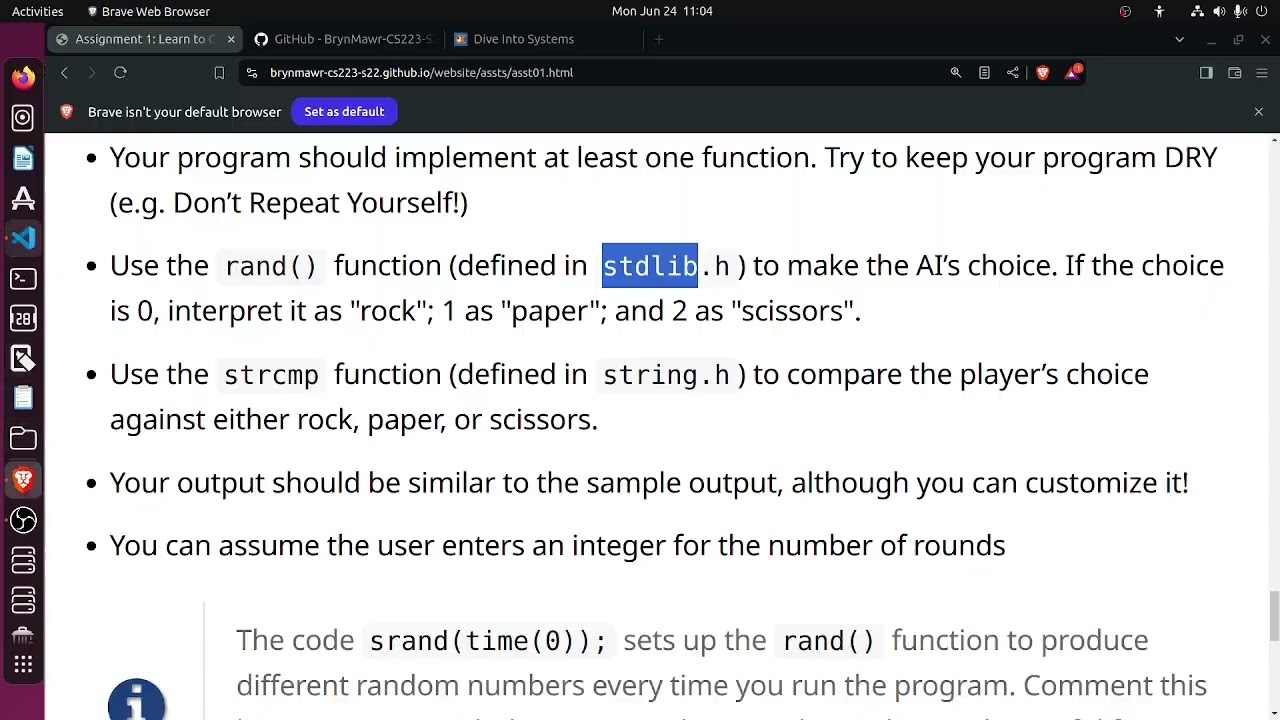 Systems Programming - Video 21 - Programming Assignment 01, REPL