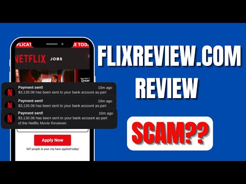 Flixreview.com Review - Netflix Reviewer Job Legit or Scam?