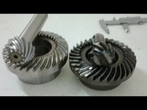 Manufacturing Of Crown Gear & Helical Bevel Gear