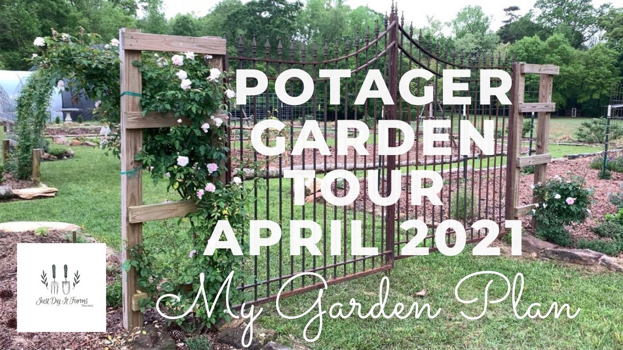POTAGER GARDEN TOUR/my garden plan
