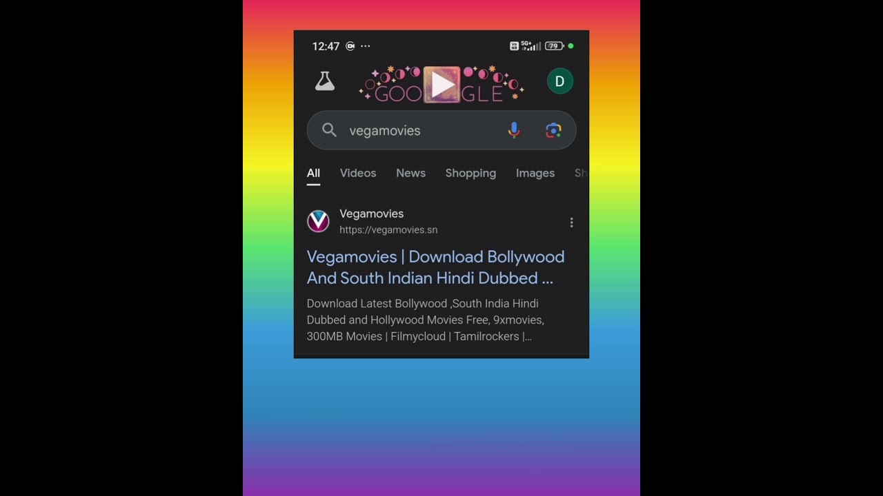 The Best Movie app in google is vegamovies