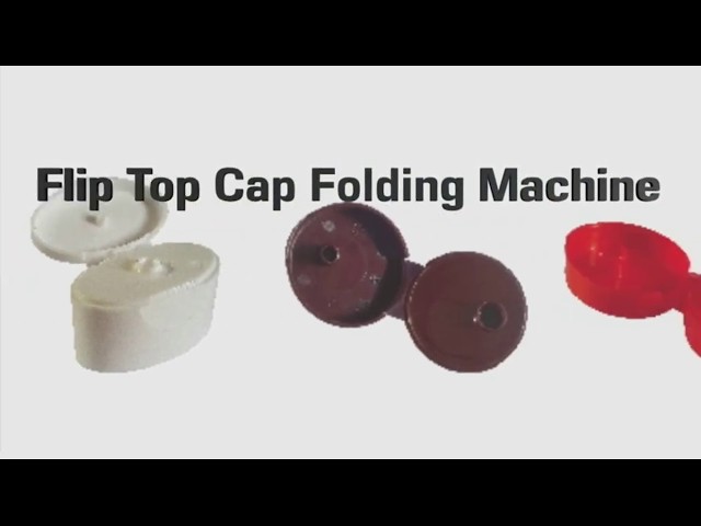 Cap Sealing Machine - Automatic Flip Top Cap Folding Machine ...