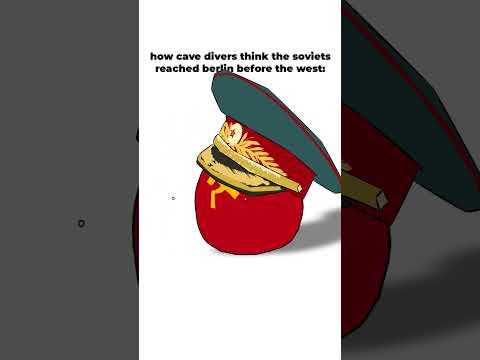soviet cave diver | #countryballs