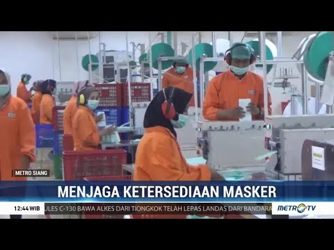 Produsen Masker Kesulitan Dapat Bahan Baku