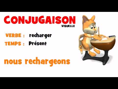 CONJUGAISON = recharger = Présent
