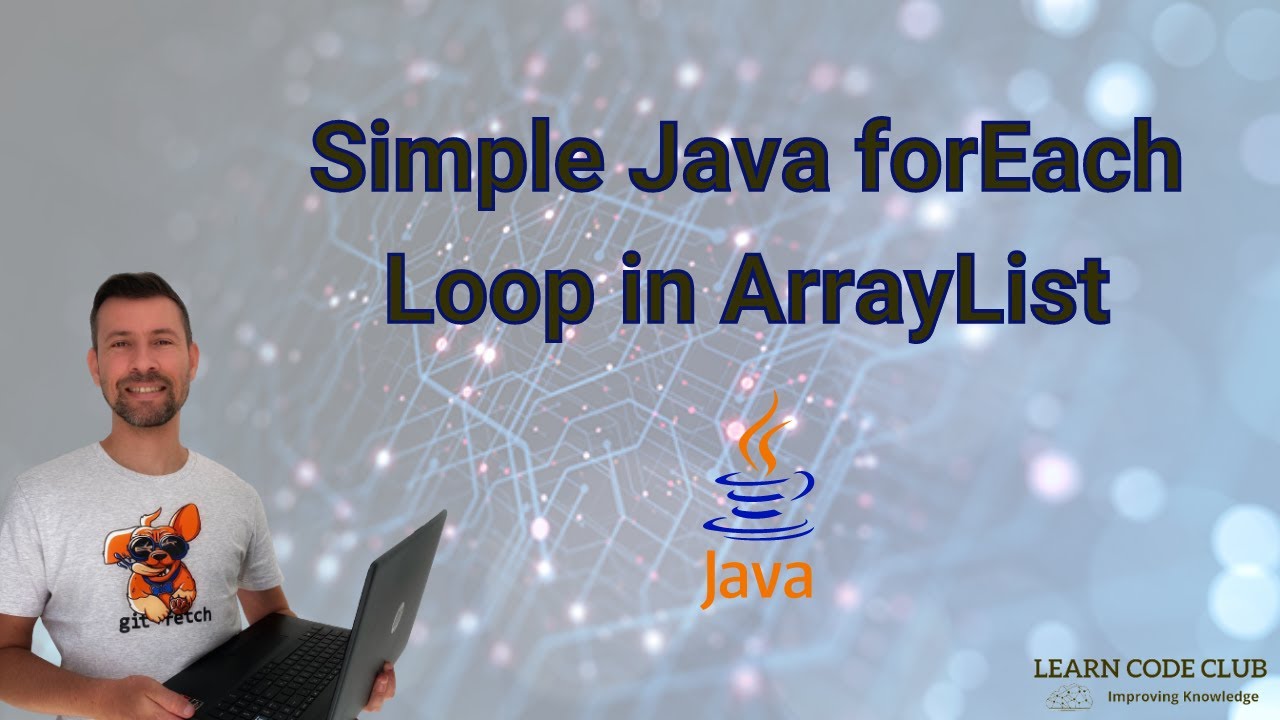 Simple Java forEach Loop in ArrayList (english)
