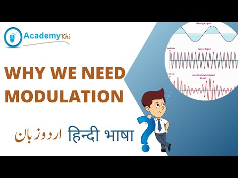 Why we need modulation | Modulation and Demodulation | Modem | Urdu | Hindi