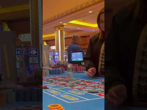 Huge Win On The Roulette Table at Hollywood Casino Aurora Illinois Barstool Sports Property !