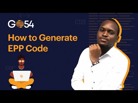 How to Get your EPP Code