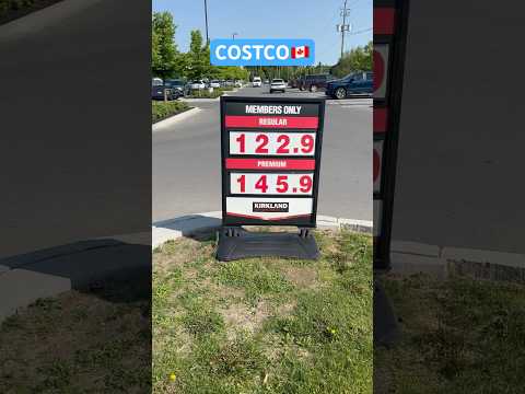 #costco 🇨🇦 #gas #price #today 14 June 2025 at 9am