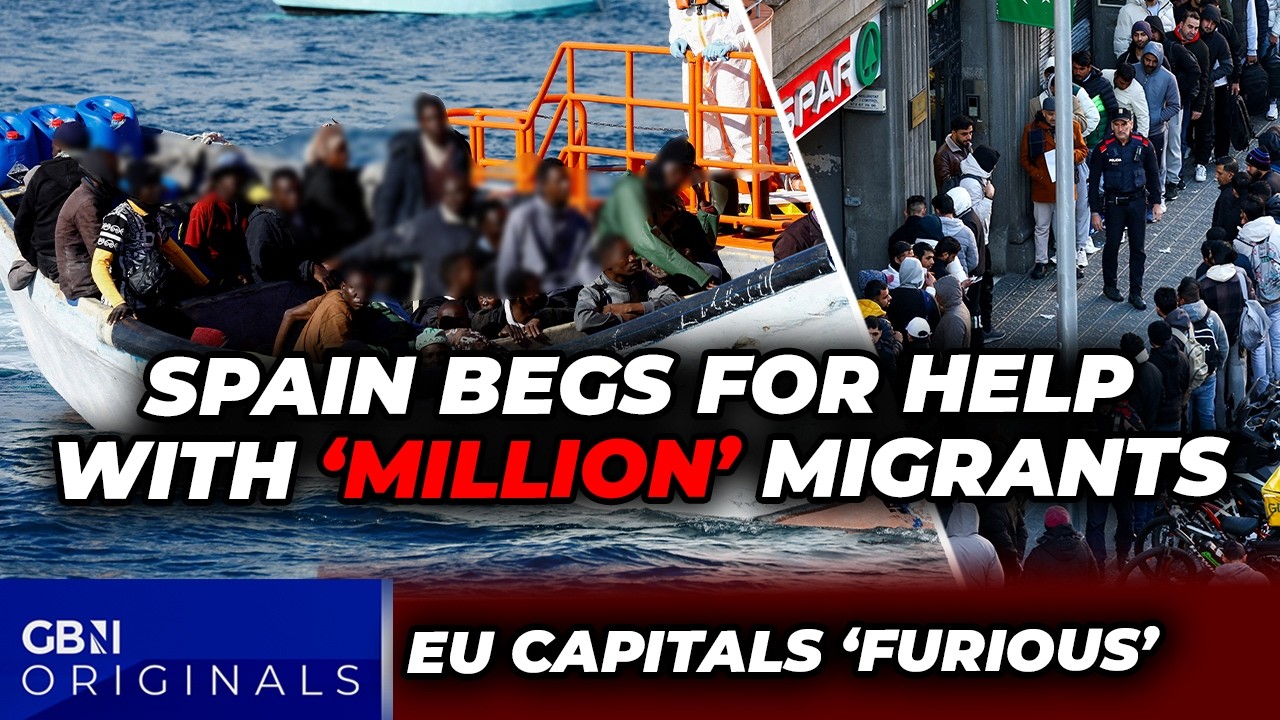 EU 'FURIOUS' as 'panicked' Spain BEGS for help as '1 million' migrants to arrive after amnesty