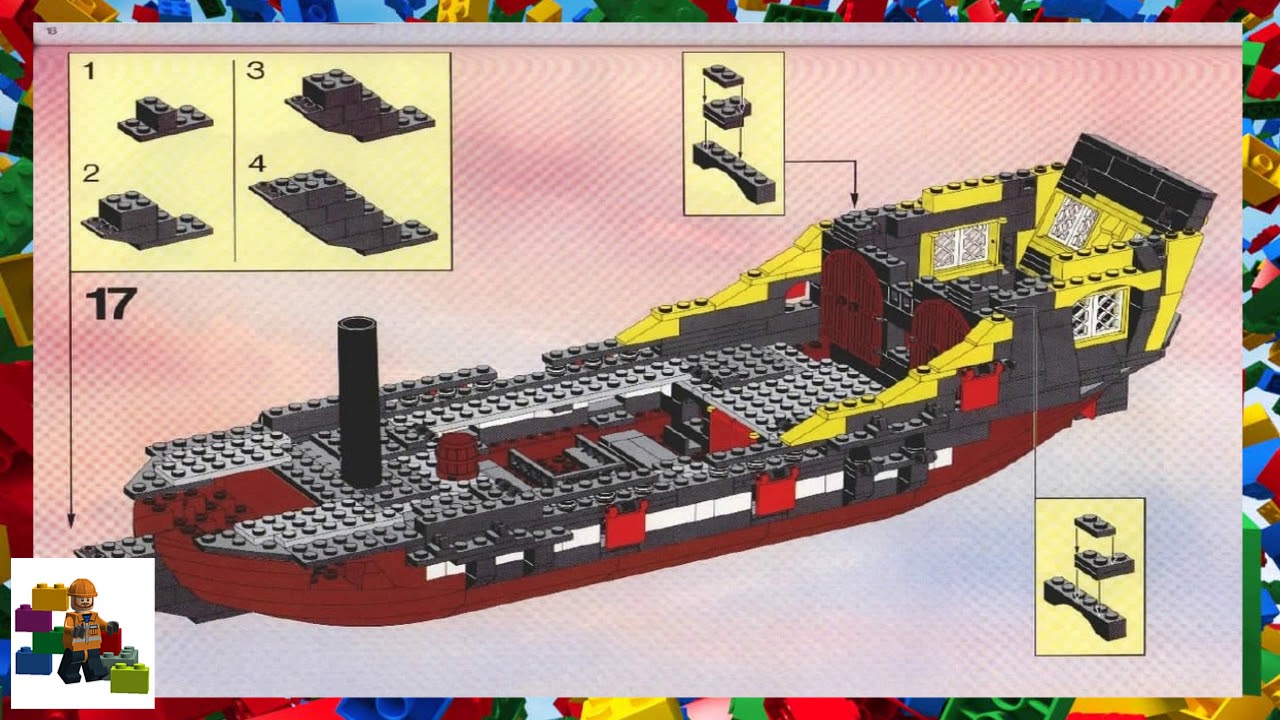 LEGO instructions - Pirates - 6285 - Black Seas Barracuda
