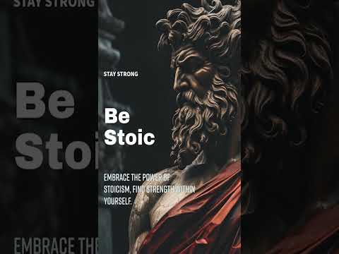 Unlocking the Stoic Mindset: The Science Behind Resilience and Inner Peace#innerresilience #stoicism