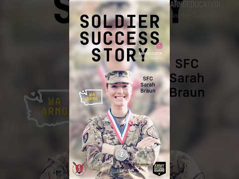 SFC Sarah Braun earned her Bachelor's degree using #FTA! Congratulations SFC Braun! #military#gibill