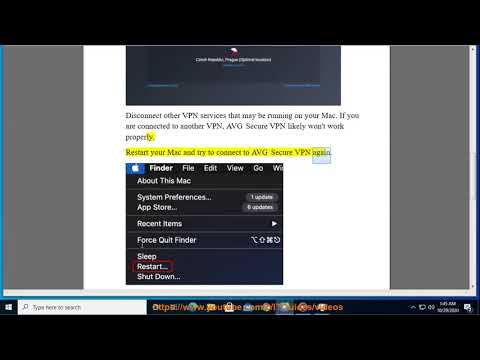 Fix AVG Secure VPN for Mac not working