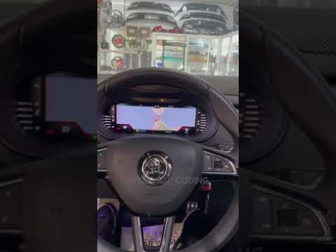 Installation cockpit digital skoda OCTAVIA