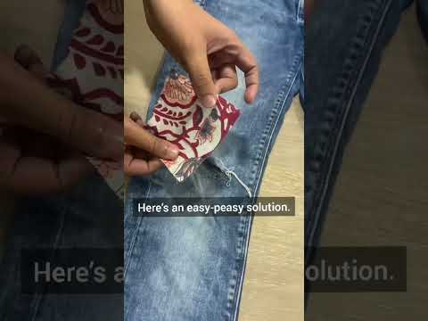 You need to check out this ripped jeans DIY! #shorts