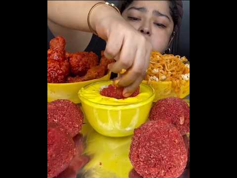 CHEETOS MAC N CHEESE BALLS, SPICY KOREAN FRIED CHICKEN, BLACKBEAN NOODLES, CARBONARA NOODLES | ASMR