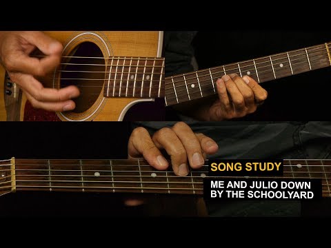 Me And Julio Down by the Schoolyard by Paul Simon - Guitar Lesson