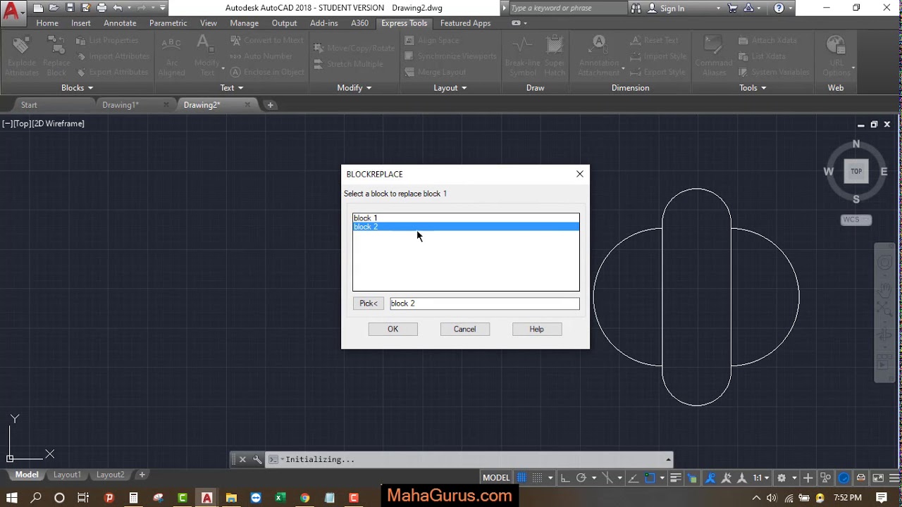 Replace Block With Another block in Autocad- Replace Block in Autocad Tutorial