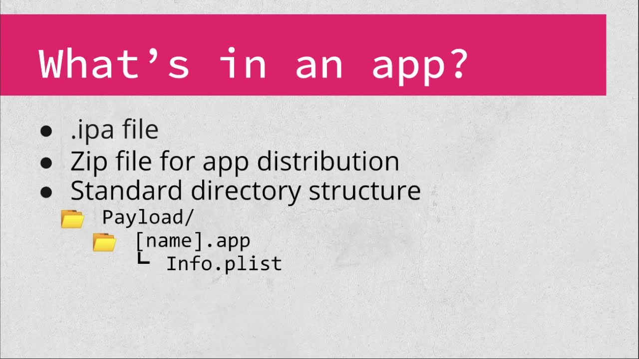 iOS Hacking - Application Basics
