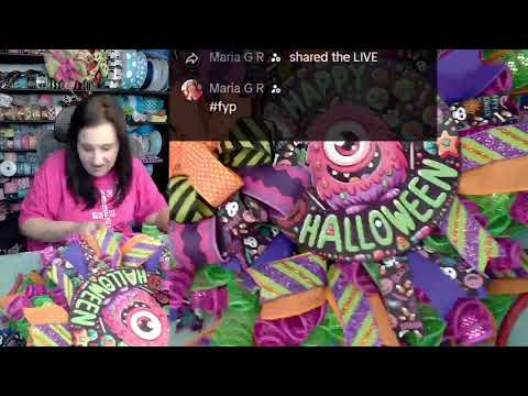 Let's make a Monster wreath Today!