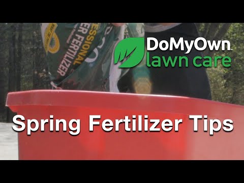 Spring Fertilizer Tips Video | DoMyOwn.com