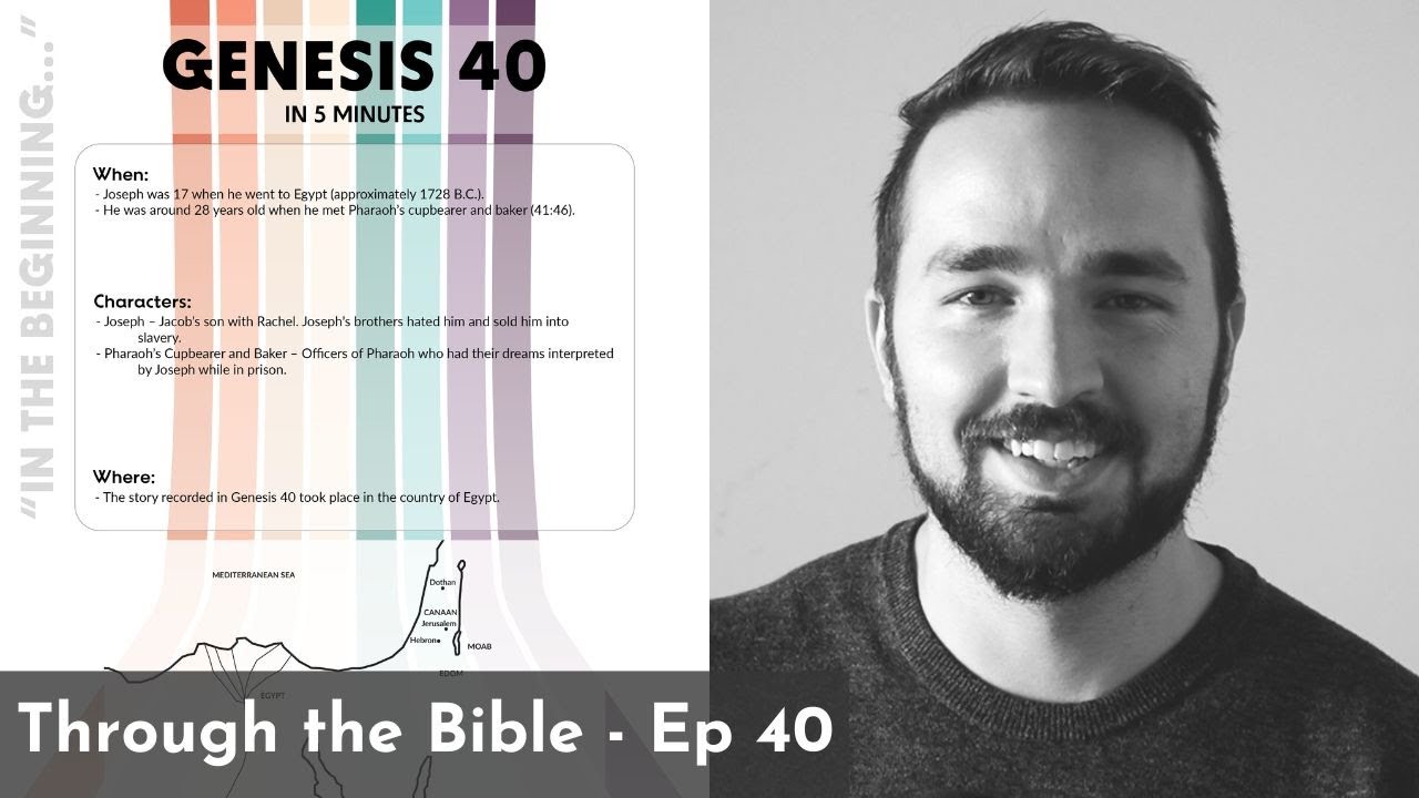 Genesis 40 Summary in 5 Minutes - 5MBS
