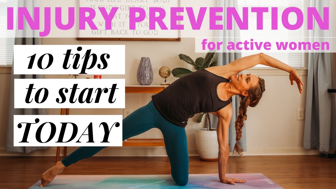 Injury Prevention for Active Women | 10 Tips to Start TODAY