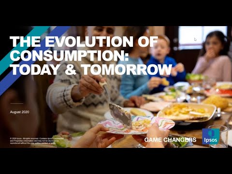 The Evolution of Consumption Today and Tomorrow