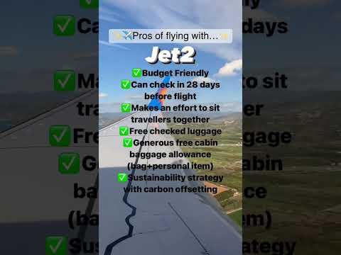 ✈️Reason why I like flying with Jet2 from the UK!