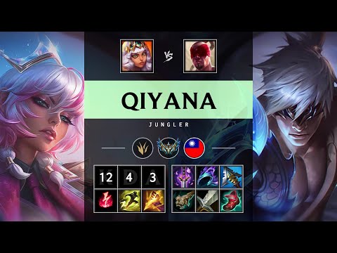 Qiyana Jungle vs Lee Sin - TW Challenger Patch 25.12
