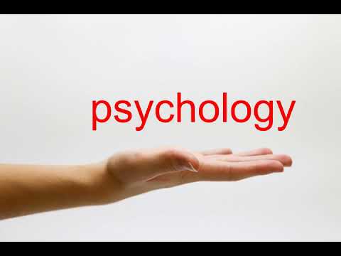 How to Pronounce psychology - American English
