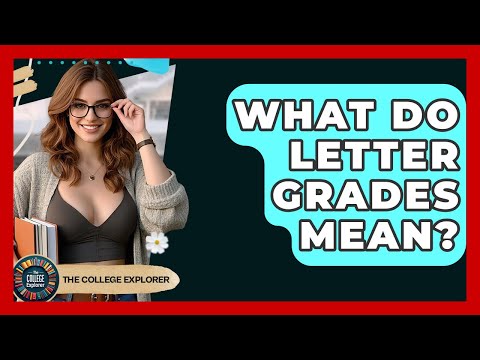 What Do Letter Grades Mean? - The College Explorer