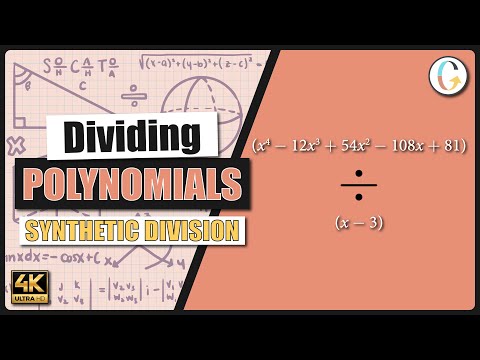 How to solve (x^4 − 12x^3 + 54x^2 − 108x + 81) ÷ (x − 3) by synthetic division