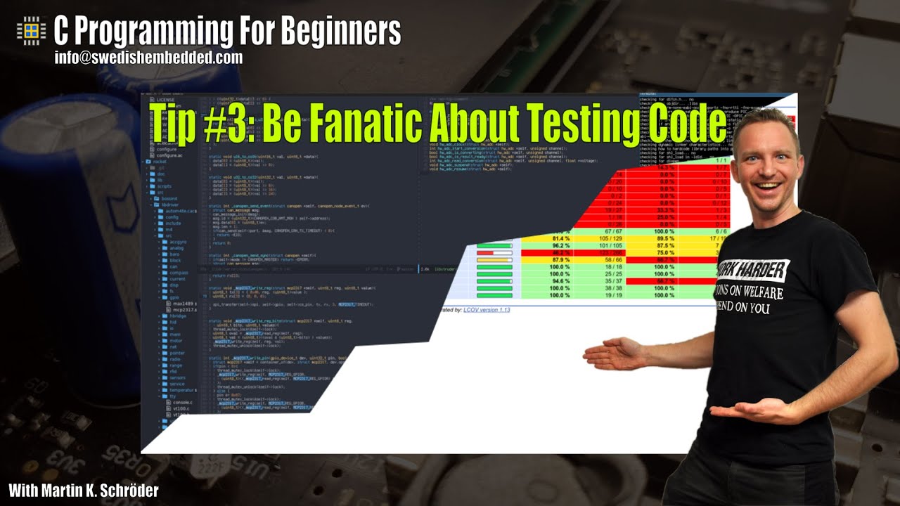 C Programming For Beginners: Tip #3: Unit Test To Ensure Consistency